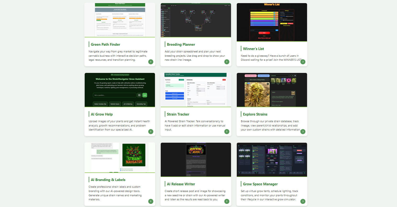 StrainNavigator - Your Cannabis Growing Assistant